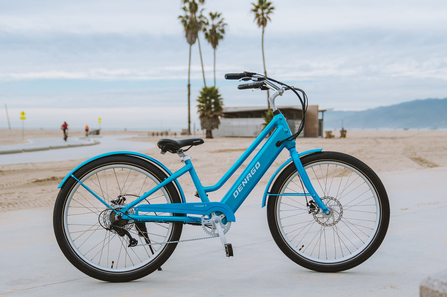 Denago Cruiser 1 Step Thru eBike | 50 Miles LG Battery Electric Bikes ...