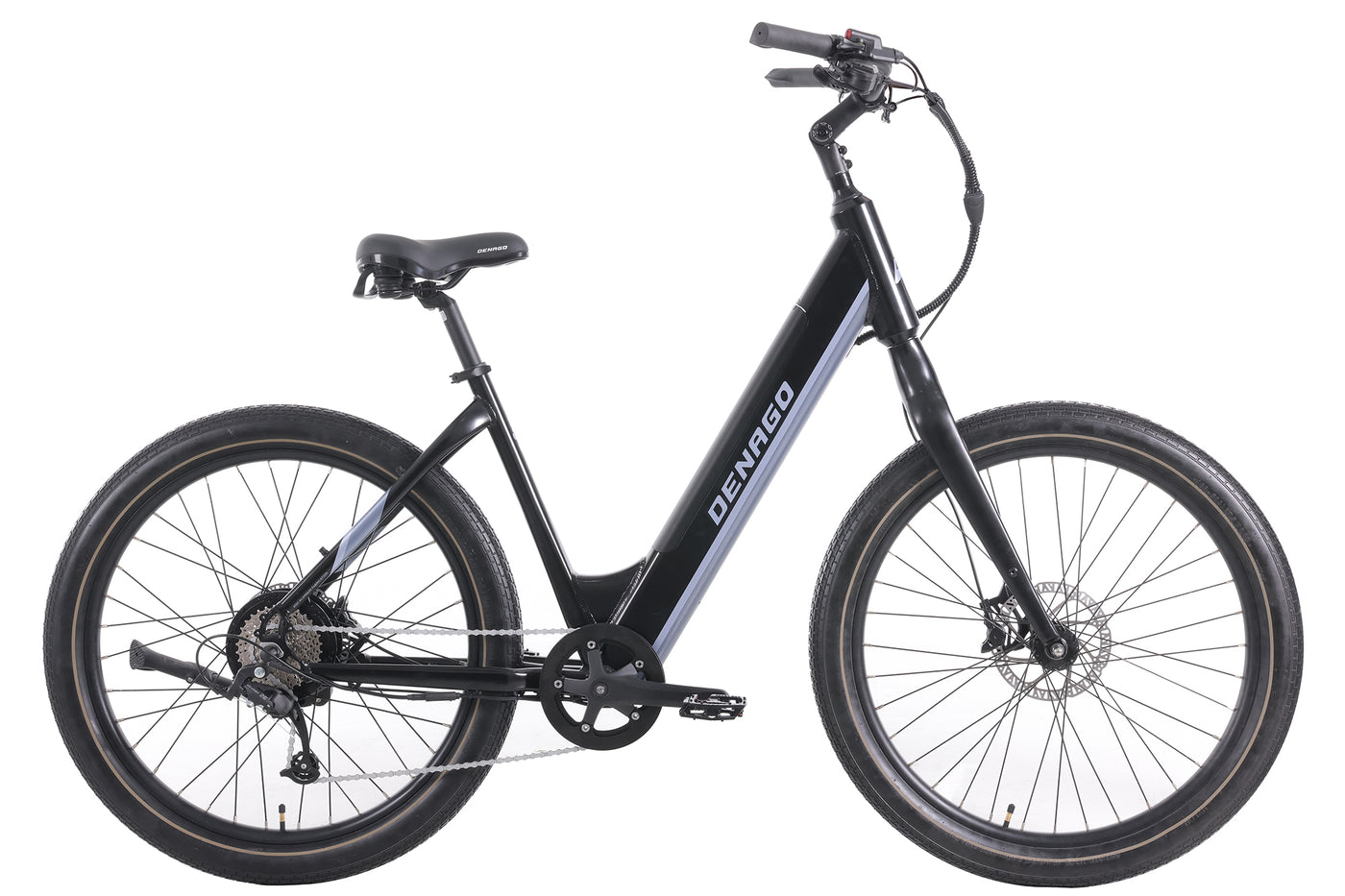 Denago City 2 Step Thru Ebike | 500W City eBike | 28MPH & 60 Miles Range