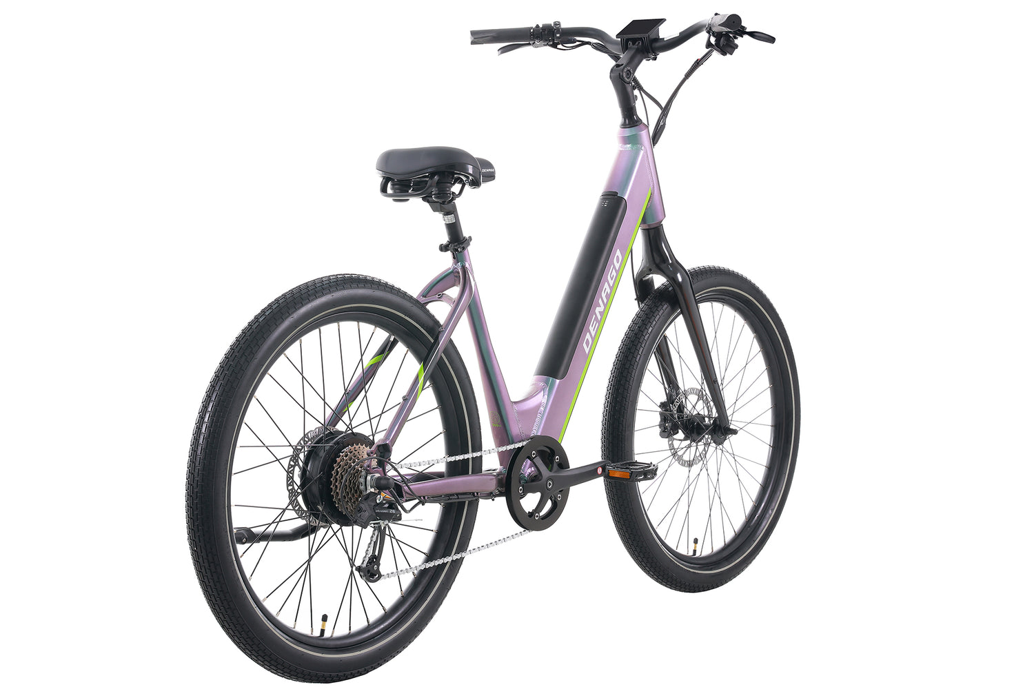 Denago City 2 Step Thru Ebike | 500W City eBike | 28MPH & 60 Miles Range