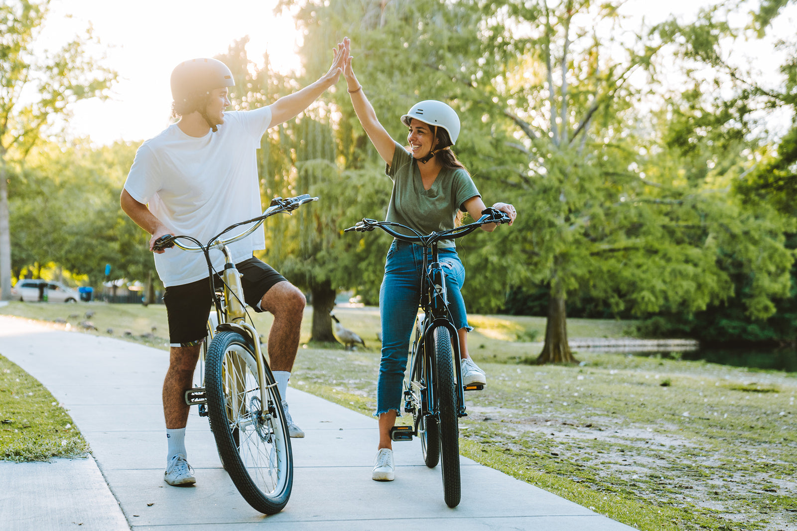 Denago Cruiser 1 High Step eBike | 53-Mile Range, 500W Peak Light ...