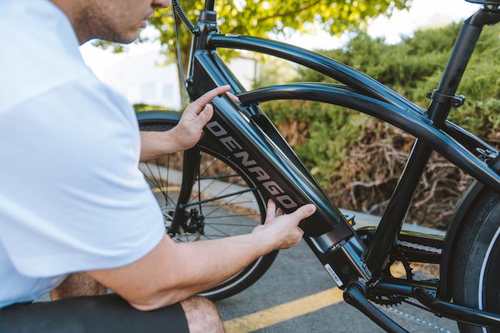 Denago Cruiser Model 1 Top-tube eBike – Denago eBikes