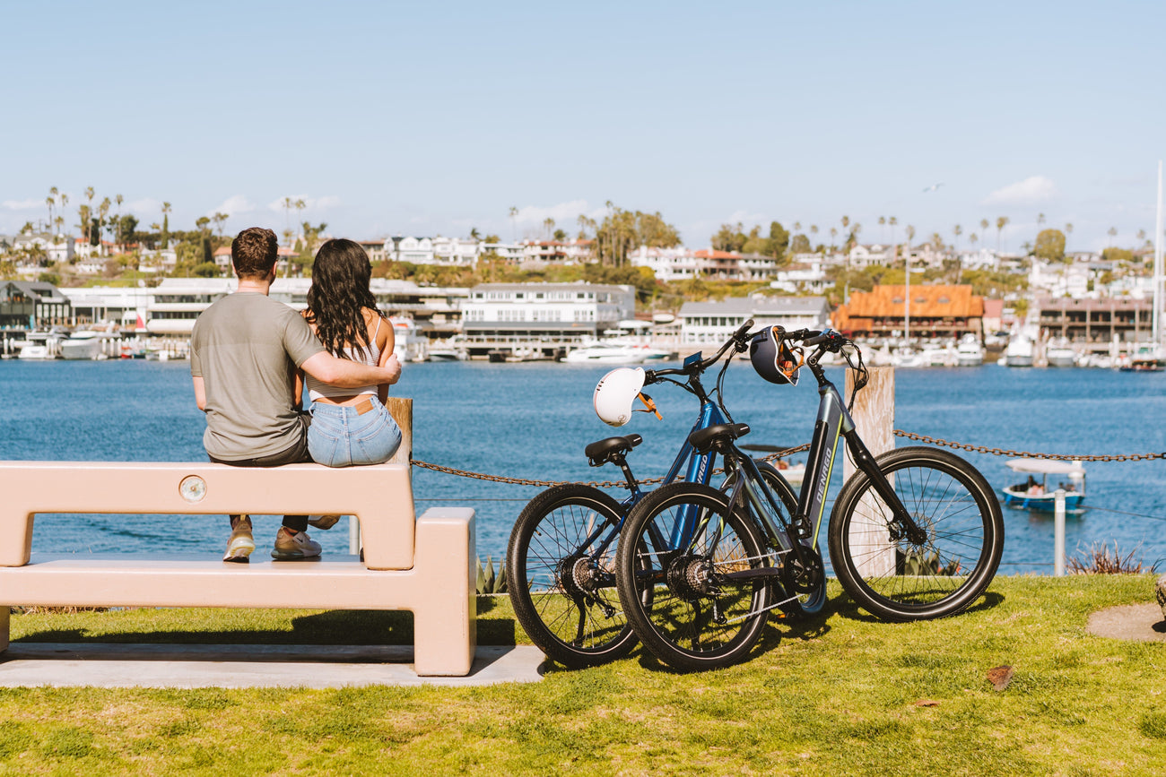 Denago City 2 High Step Ebike | 500W 28MPH Light Weight Electric Bikes ...