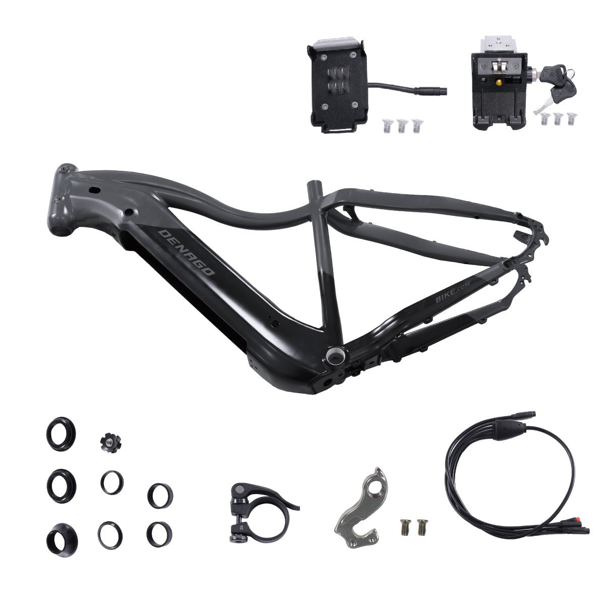 Denago FAT Tire Frame Replacement- 3 sizing options – Denago eBikes