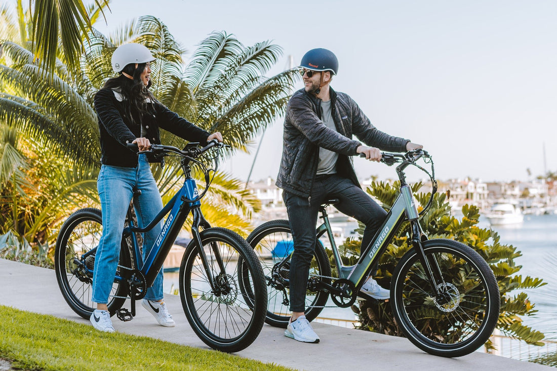 Denago City 2 Step Thru Ebike | 500W City eBike | 28MPH & 60 Miles Range