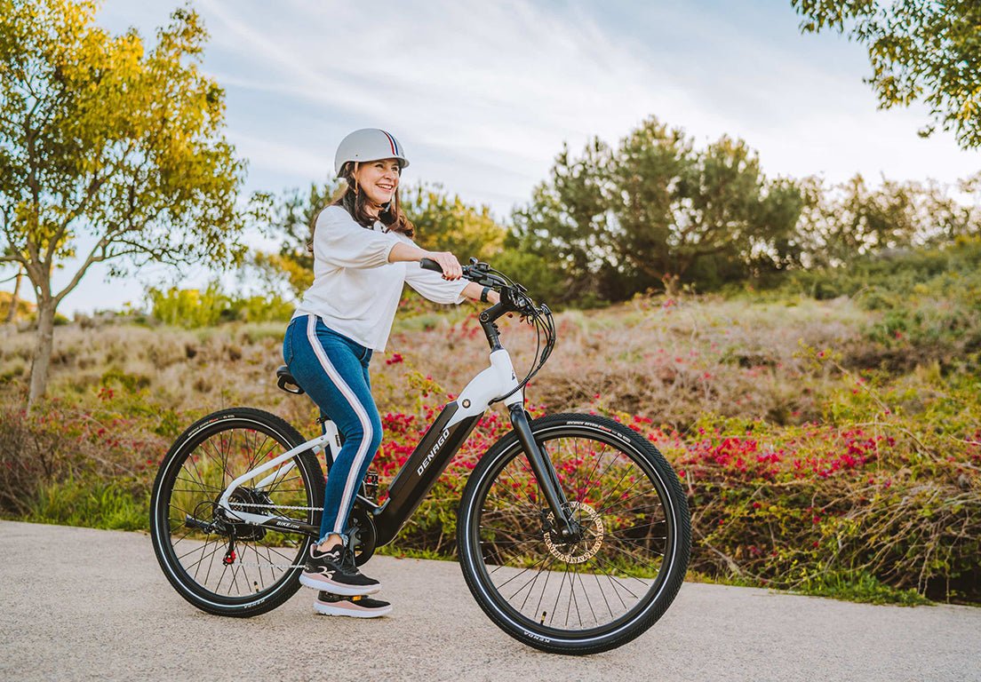 Denago City Model 1 Commuter Ebike | Step-thru ebike for women | 500W ...